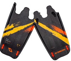 Split kiteboards for kitesurfing