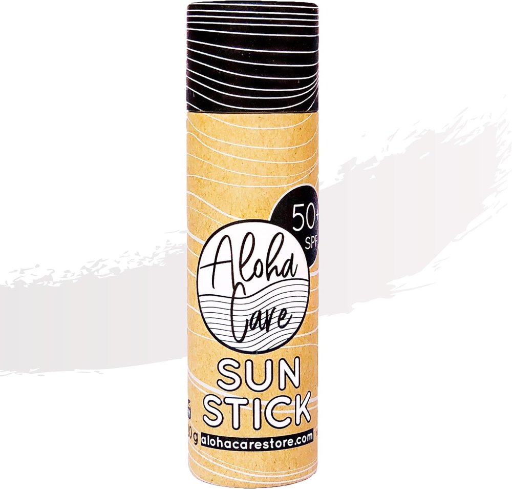 ALOHA Sun Stick SPF 50+ Sea Shell - White :: KITEBOARDING.CZ